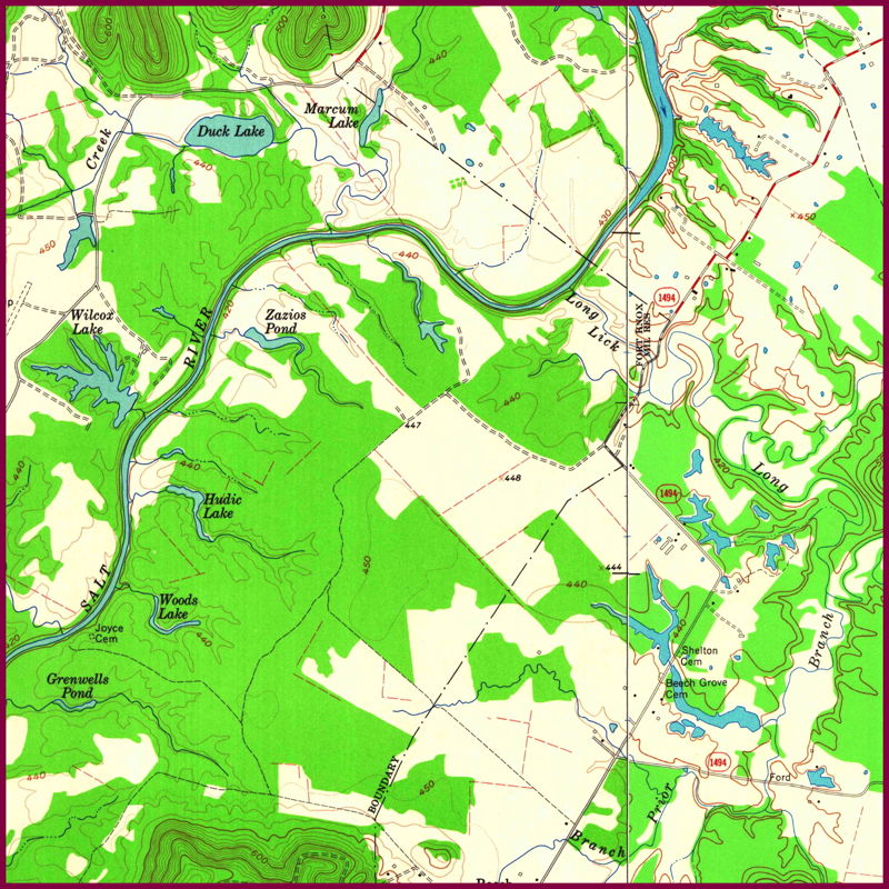 The Bullitt County History Museum - Aerial Images, 1956