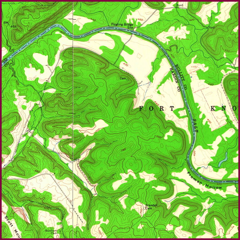 The Bullitt County History Museum - Aerial Images, 1956