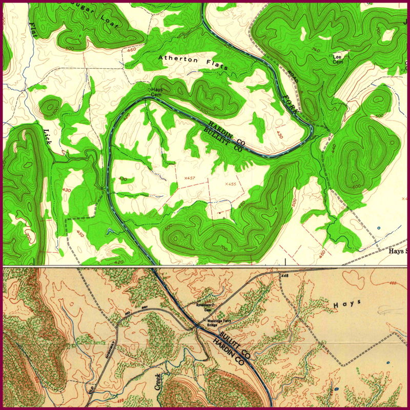 The Bullitt County History Museum - Aerial Images, 1956